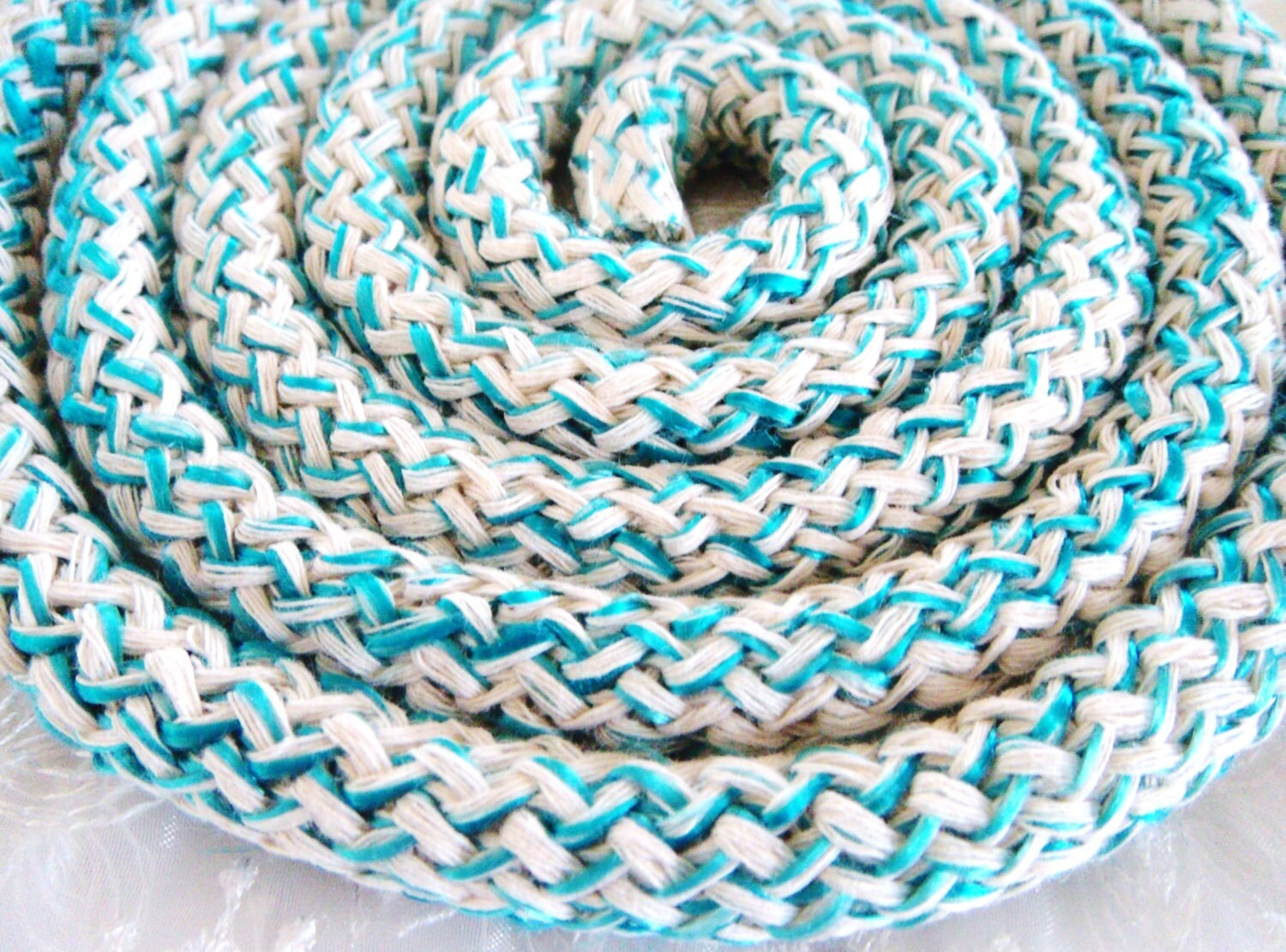 Knitted Trim Rope Cord Soft Climbing Cord Multicolor Beige | Etsy