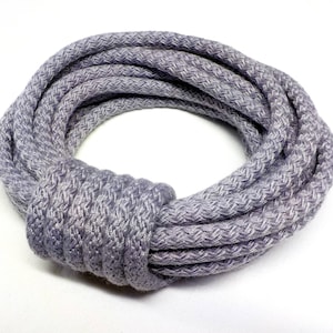 Cool Gray Cool Grey Climbing Cord, Semisoft Rope Cord, Round Cord 5mm ...