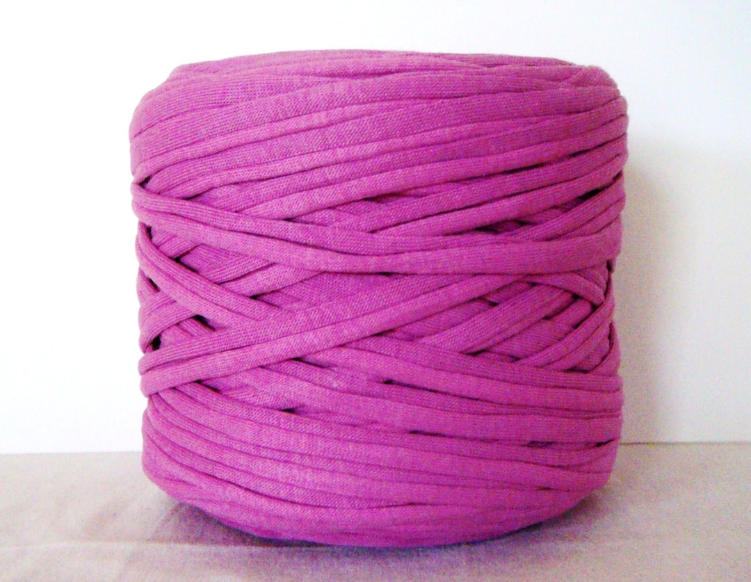 Light Purple T-shirt Yarn, Cotton T-shirt Tricot, Fabric Jersey Ideal ...