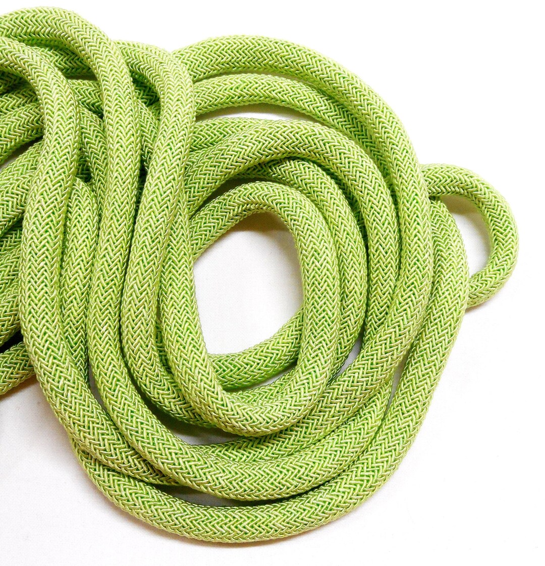 Pistachio Braided Rope Cord, Semisoft Trim Cord, Artificial Silk Cord ...