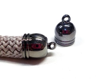 Rope End Caps Black - Etsy