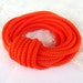 Orange Climbing Cord, Semisoft Rope Cord, Round Cord 5mm Approx. - 2 ...