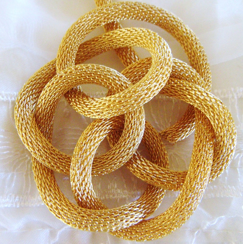 Gold Chain Steel Net 6mm Ideal for Bracelets or Necklaces | Etsy