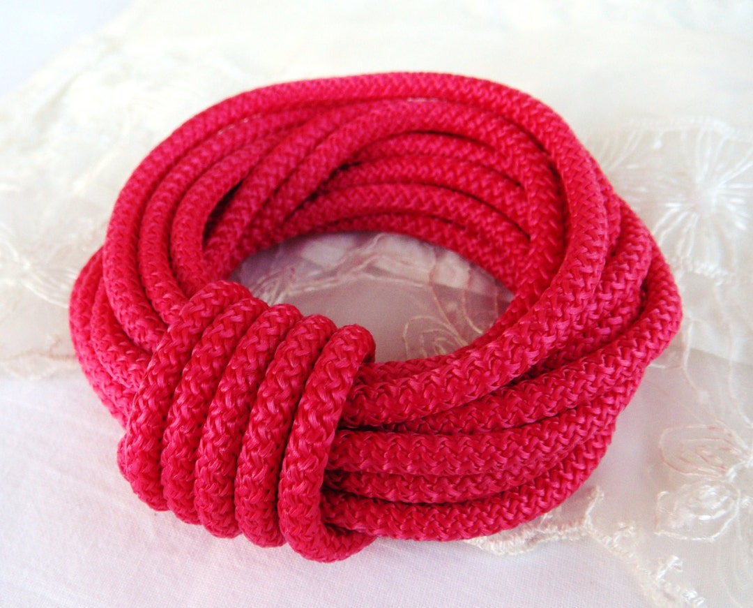 Fuchsia Climbing Cord, Semisoft Rope Cord, Round Cord 5mm Approx. - 2 ...