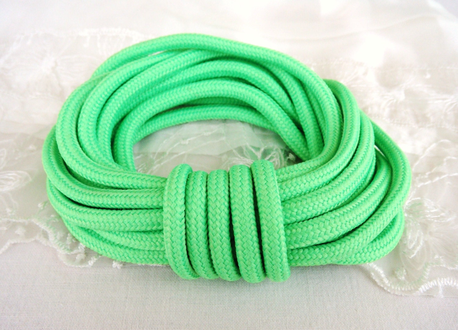 6mm Parachute Round Cord Light Green Paracord 3 Yards/ 27 | Etsy