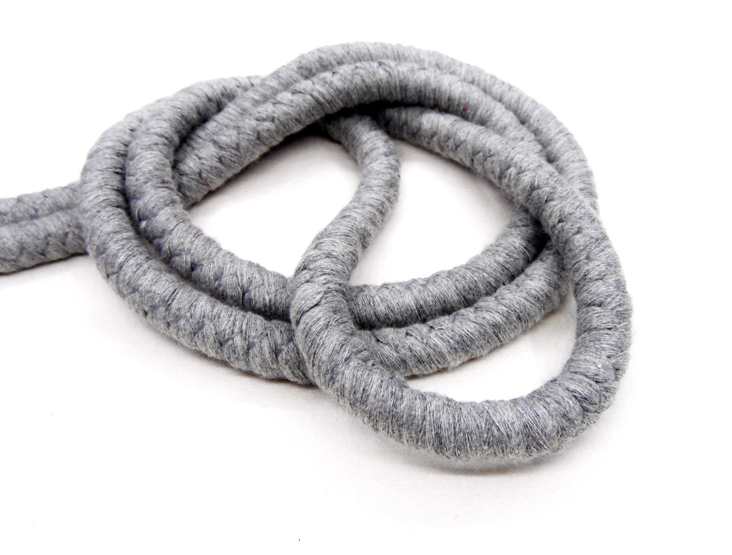 Grey Gray Wrapped Thread Cotton Cord Covered Cording Fibre - Etsy