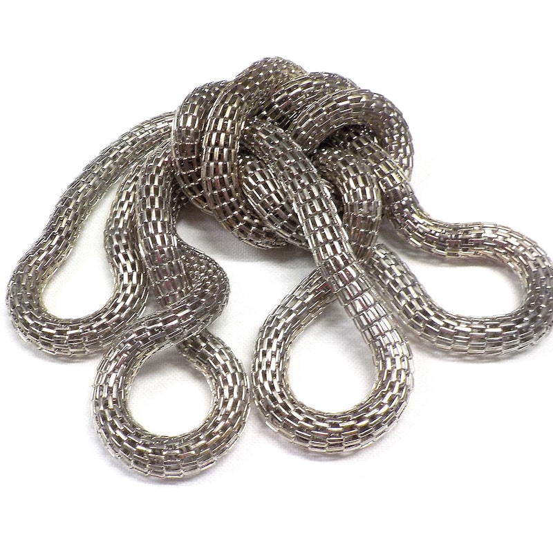 Metal Mesh Necklace - Etsy