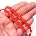 Red Ric Rac Ribbon, Ric Rac Sewing Trim, Zig Zag Braid Trim, Sewing ...
