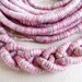 Purple Wrapped Thread Rope Cord, Covered Cording Fibre Wrap Cord, Fiber ...