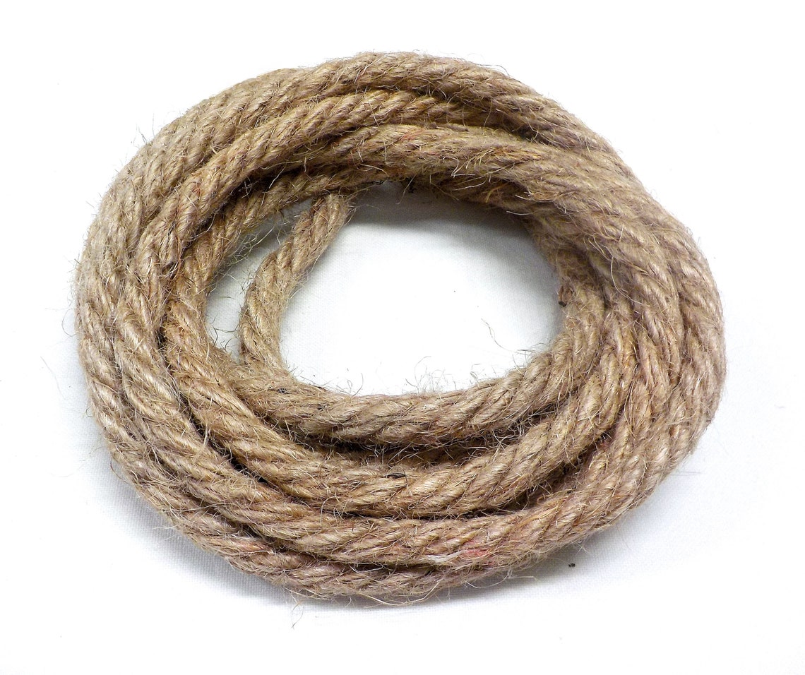 Natural Hemp Twisted Cord Unbleached Hemp Cord Rustic Hemp - Etsy