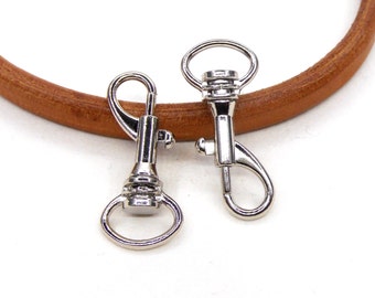 50pcs Gold Swivel Key Ring Connectors Perfect for Key Chain ...