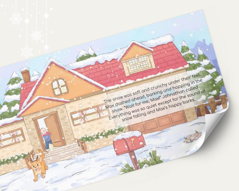 Custom Winter Adventure Book – Personalized Snow Day Story for Kids ...