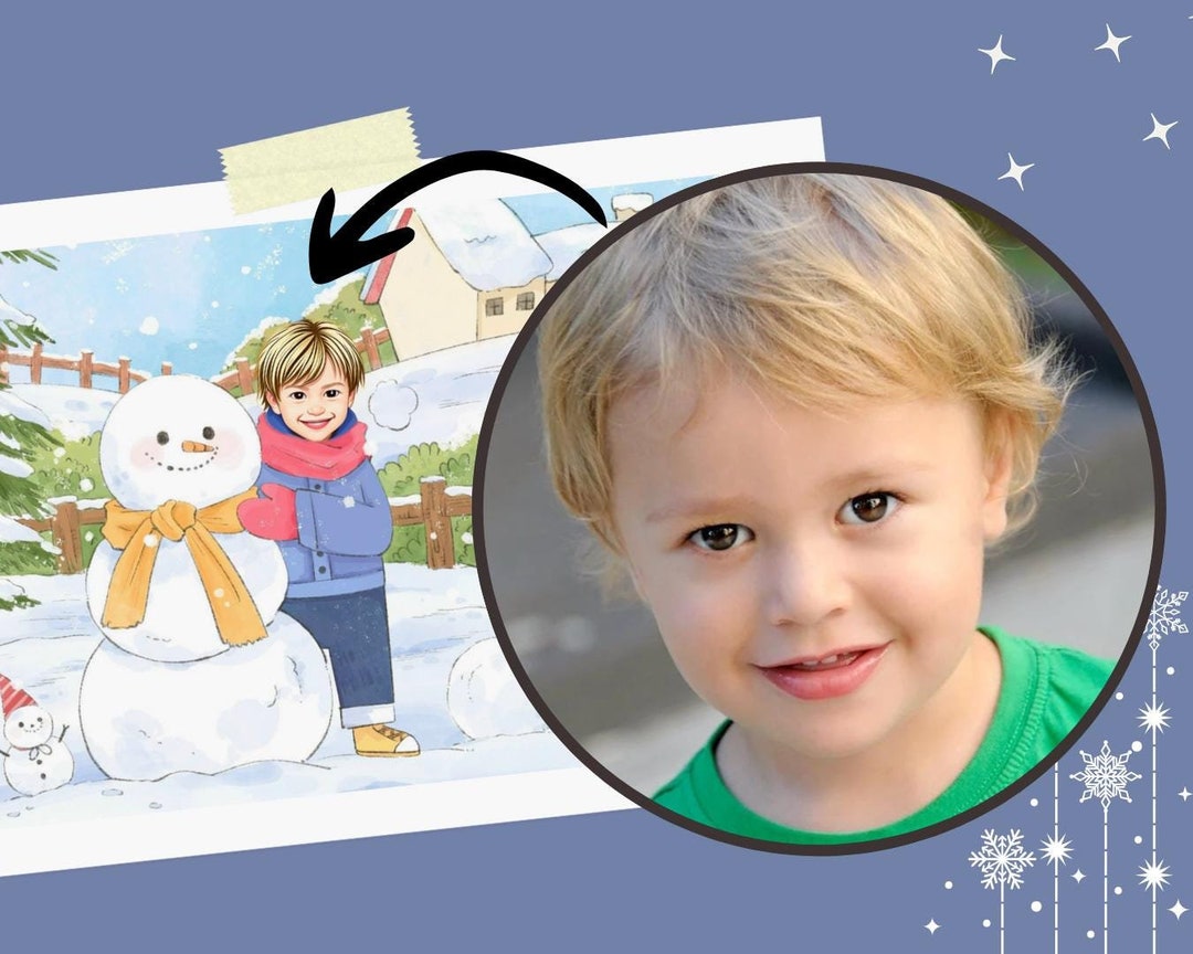 Personalized Children's Book First Snow Day Story Custom Kids Book ...