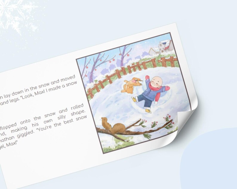 Custom Winter Adventure Book – Personalized Snow Day Story for Kids ...
