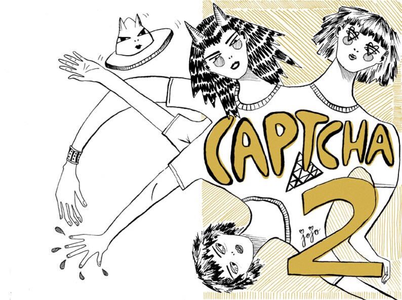 Captcha 2 - Comic - Etsy