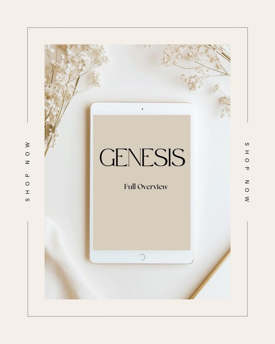 Genesis Breakdown Digital Download Digital Bible Study Bible Summary ...