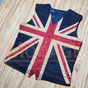 Union Jack Waistcoat Vest – British Flag Cotton Men’s Waistcoat, UK ...
