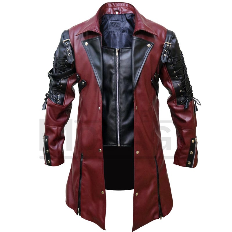 Burgundy Goth Men - Etsy UK