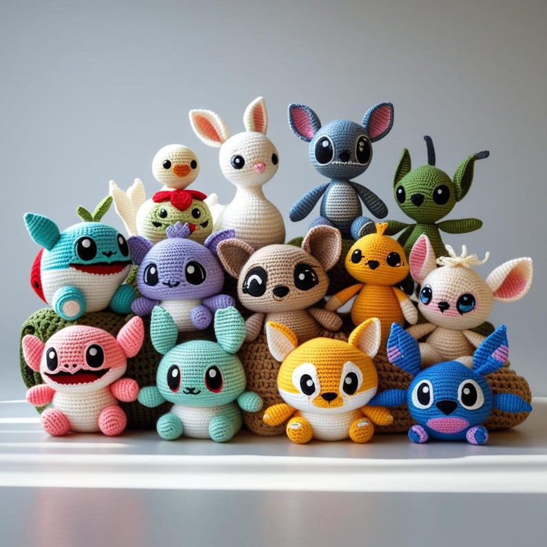 Amigurumi Crochet Patterns: 100+ Toy Designs (instant PDF Download) - Etsy