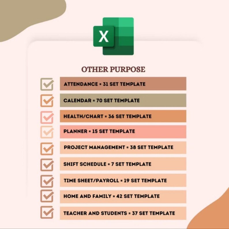 432 Microsoft Excel Templates Bundle | Budget Planners, Invoices ...