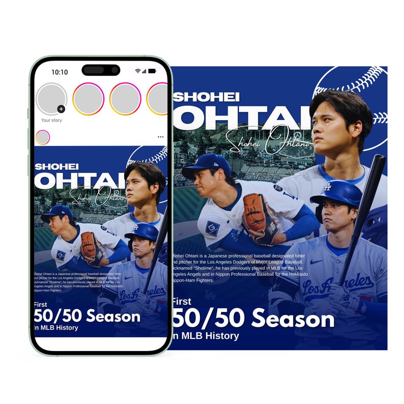 Sport Canva Template – Editable Poster Flyer Social Media Baseball MLB ...