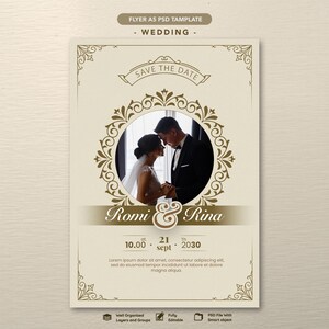 100 Editable Wedding Invitation Templates | Instant Download ...