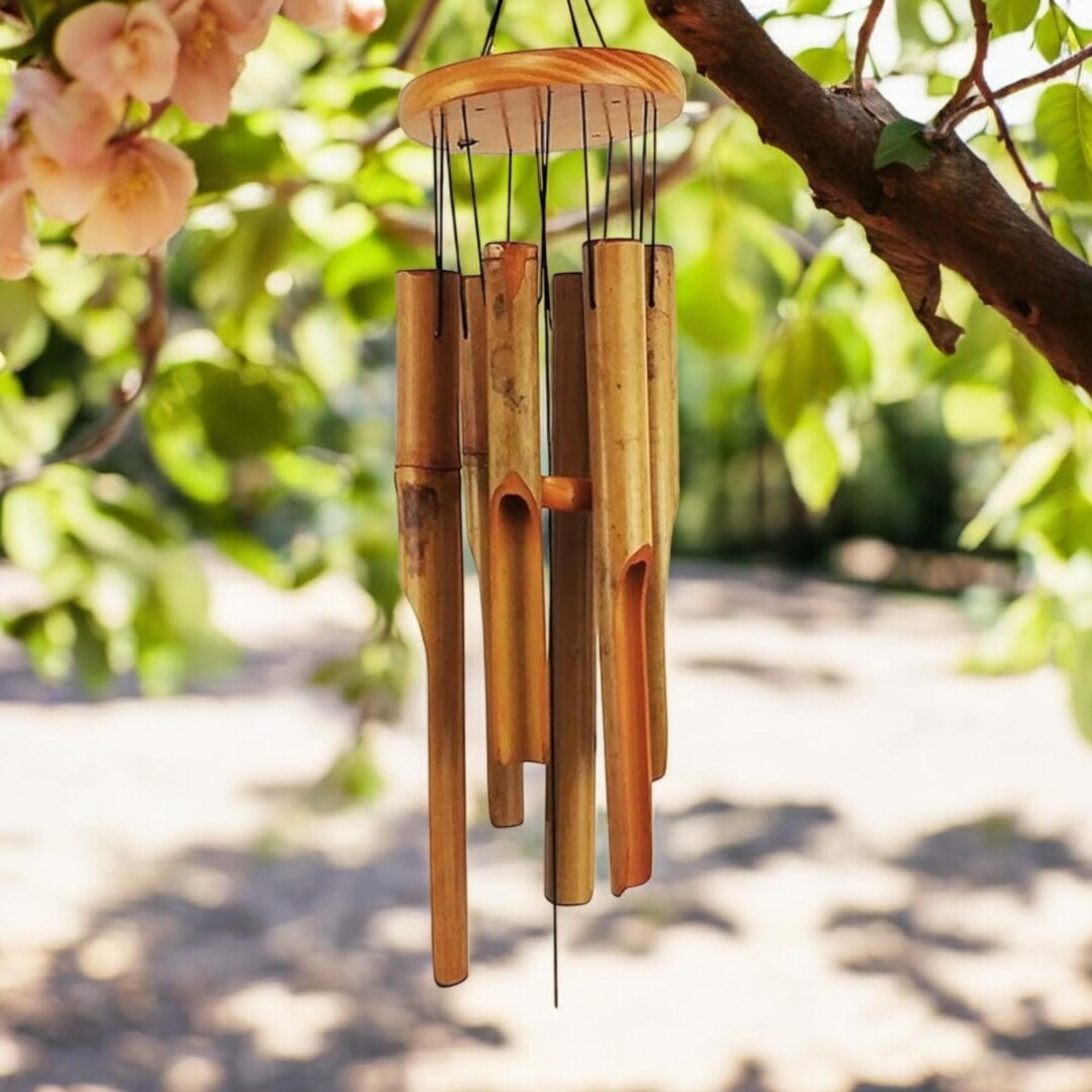 Bamboo Wind Chime – Relaxing Sound Healing, Meditation Wind Bell ...