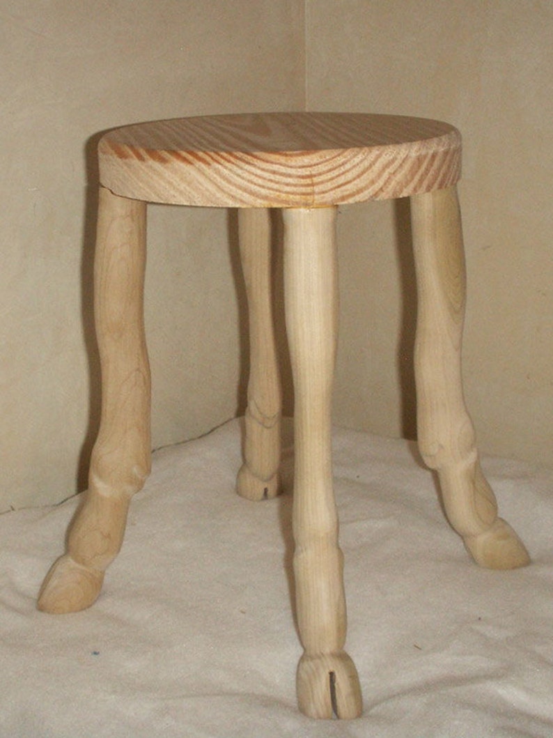 Goat Leg Stool - Etsy