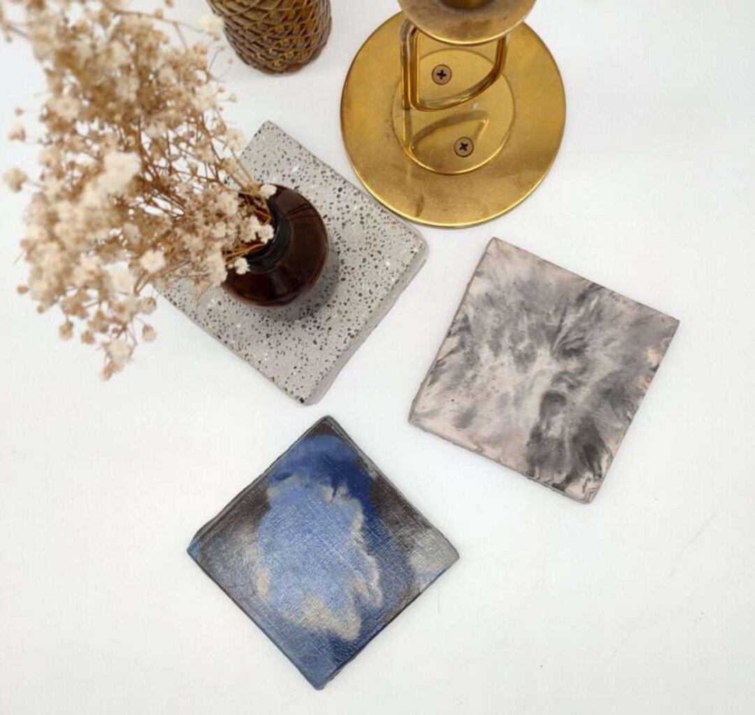 Concrete Coasters - DIY Kit - Etsy