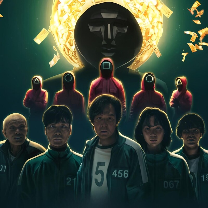 Squids Game Poster - Etsy