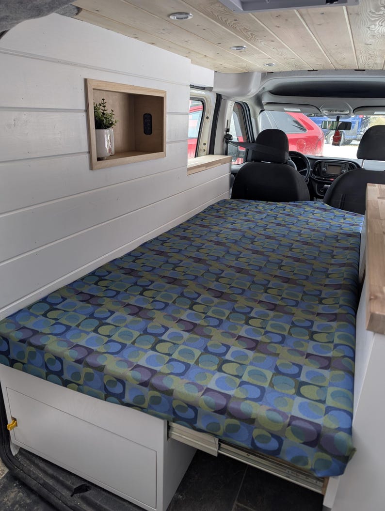 Camper Van Convertible Bed Bench Plans - 21"wx72"lx13"h - Etsy