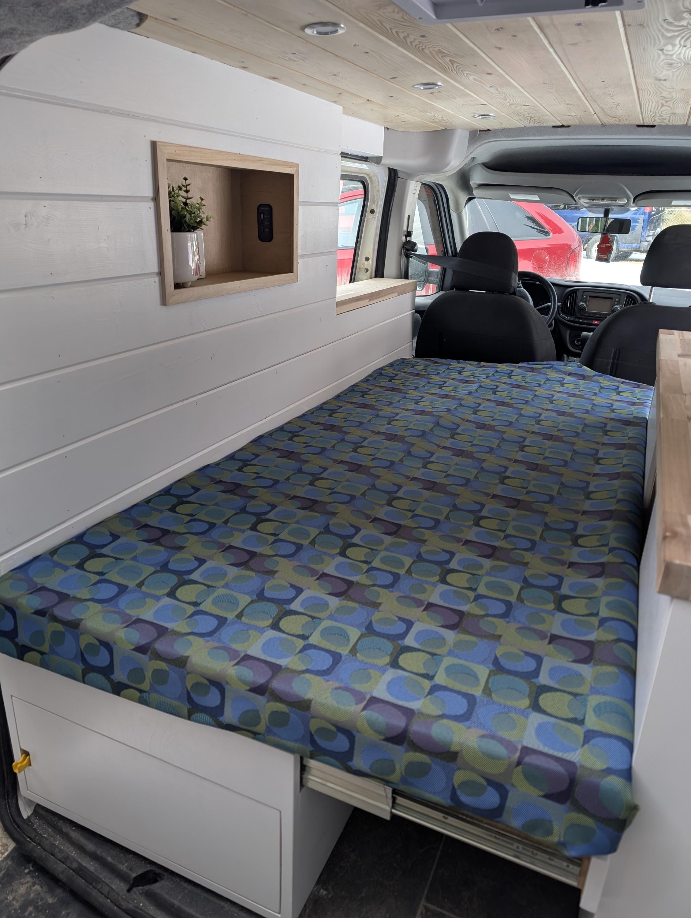 Camper Van Convertible Bed Bench Plans 21"wx72"lx13"h - Etsy