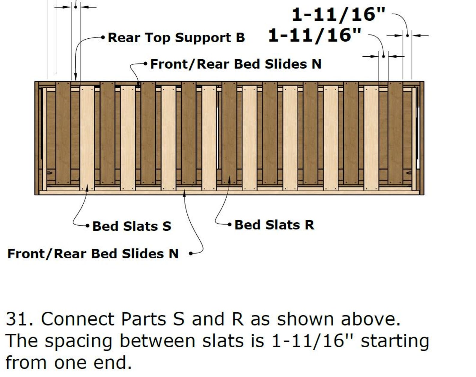 Camper Van Convertible Bed Bench Plans - 21"wx72"lx13"h - Etsy