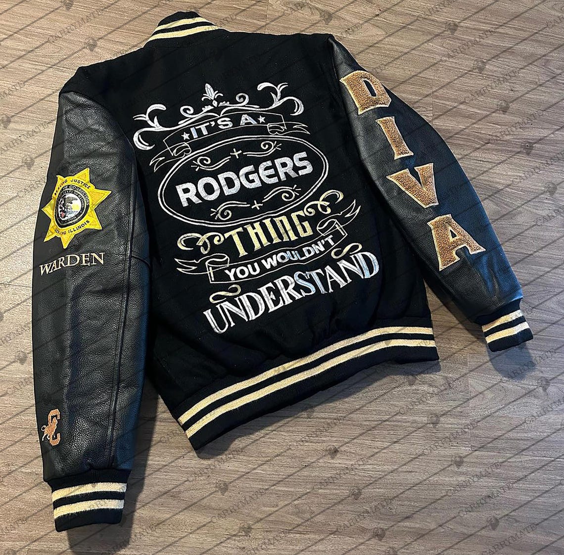 Customizable Letterman Jacket Custom Varsity Jacket Leather Varsity ...