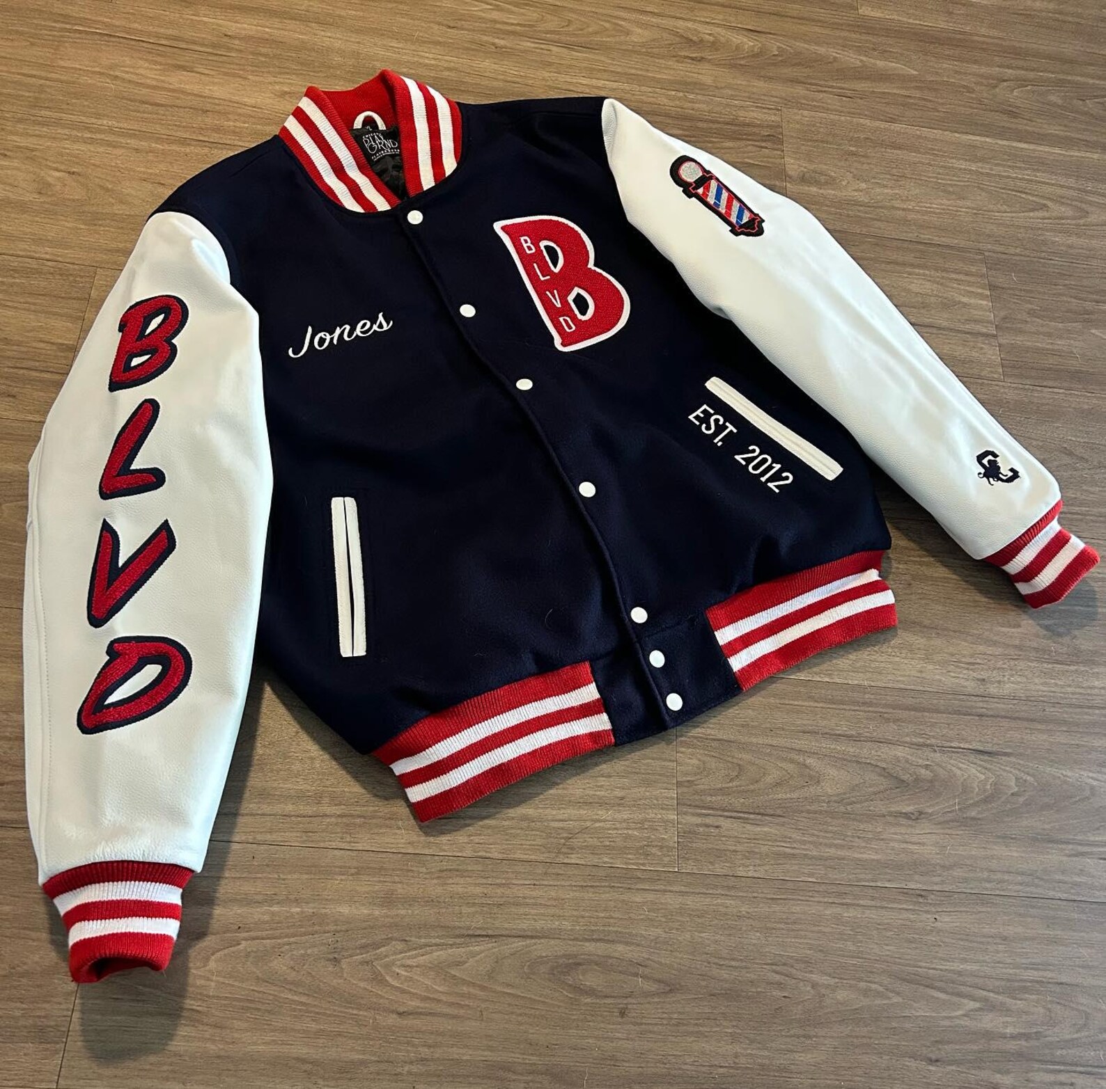 Customized Varsity Jacket Personalized Baseball Jackets Letterman ...