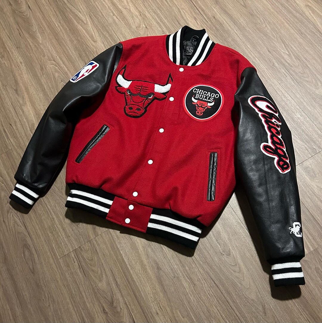 Custom Leather Varsity Jacket Black Football Jacket Custom Lettermen ...