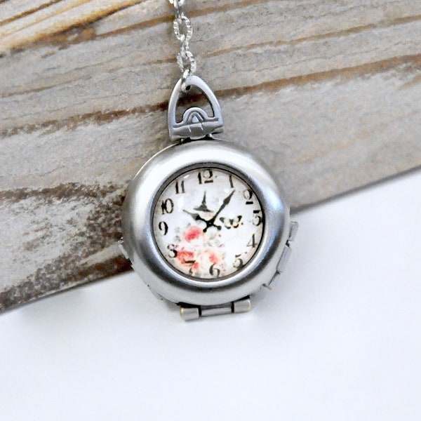 Clock Locket - Etsy