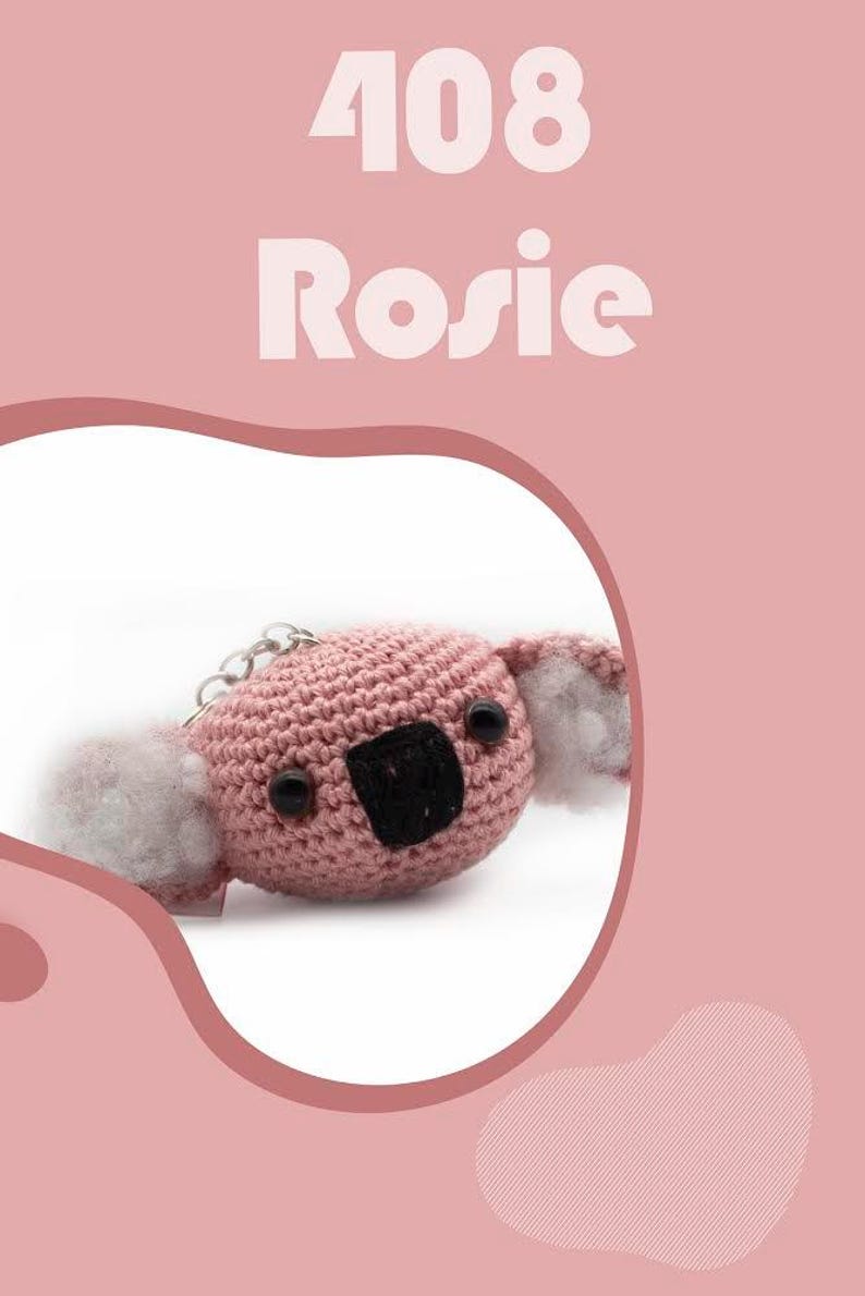 Amigurumi Koala Crochet Pattern - PDF Keychain Pattern - DIY Koala ...