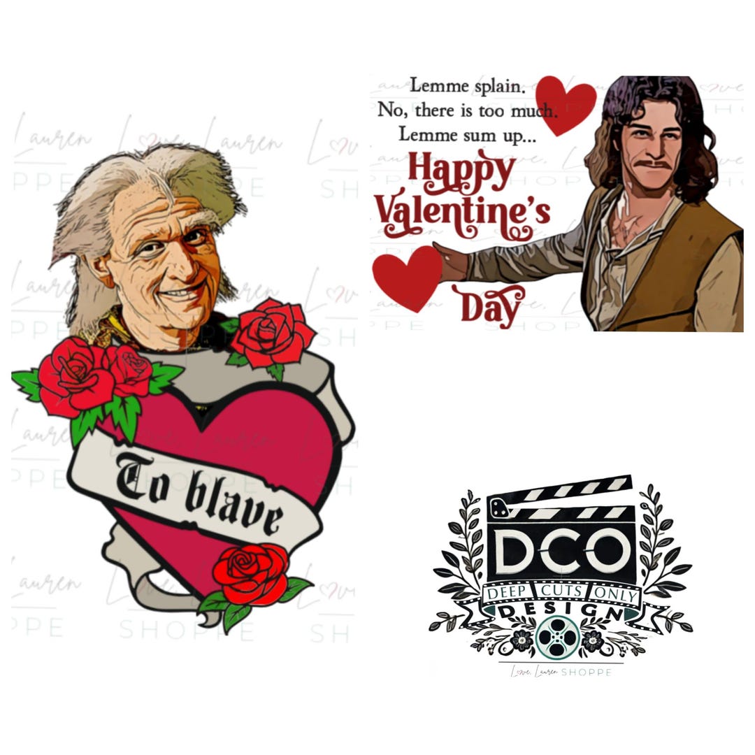 Princess Bride Valentine's Day Card - Collection - Etsy