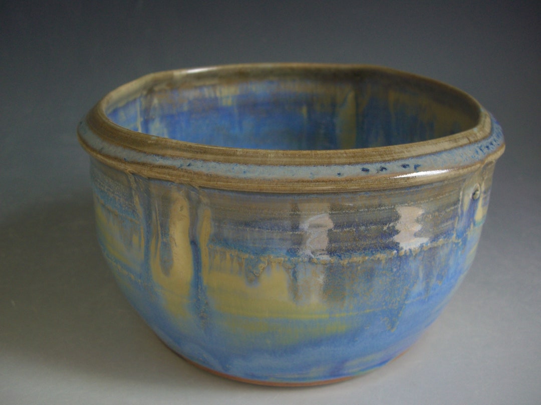 Bowl Hand Thrown Handmade Stoneware Pottery Bowl (B-W) - Etsy