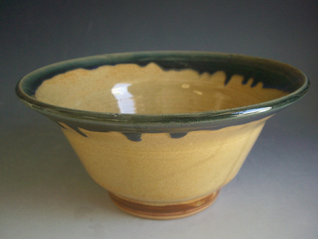 Hand Thrown Handmade Stoneware Pottery Bowl (B-55) - Etsy