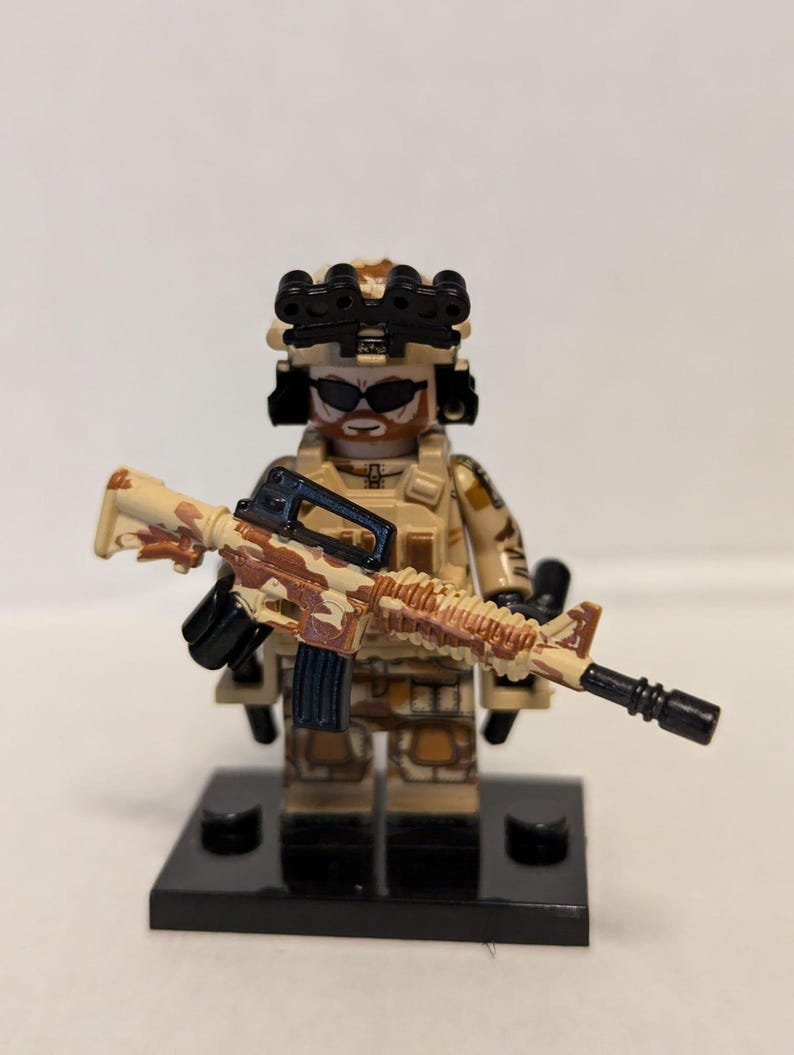 Modern Special Forces Soldier Custom Minfigure - Hand Made Custom ...