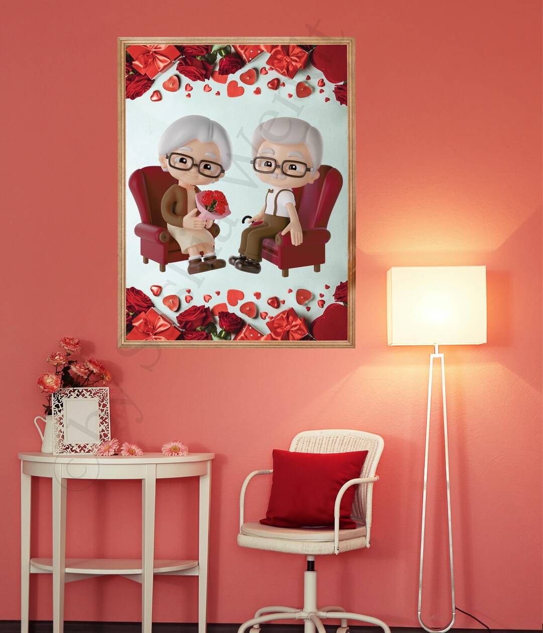 Homeprintables Digitalart Valentine's Day Grandma Grandpa Giftwoman ...