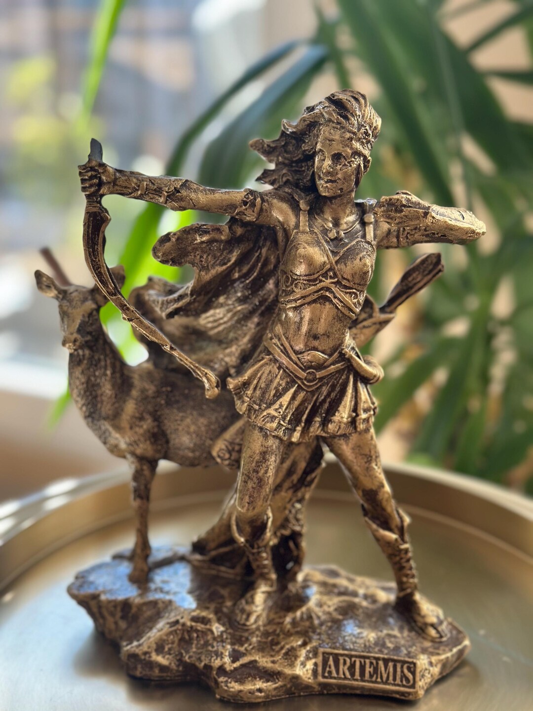 Artemis Statue Solid Polyester Ancient Greek Goddess of the Hunt ...