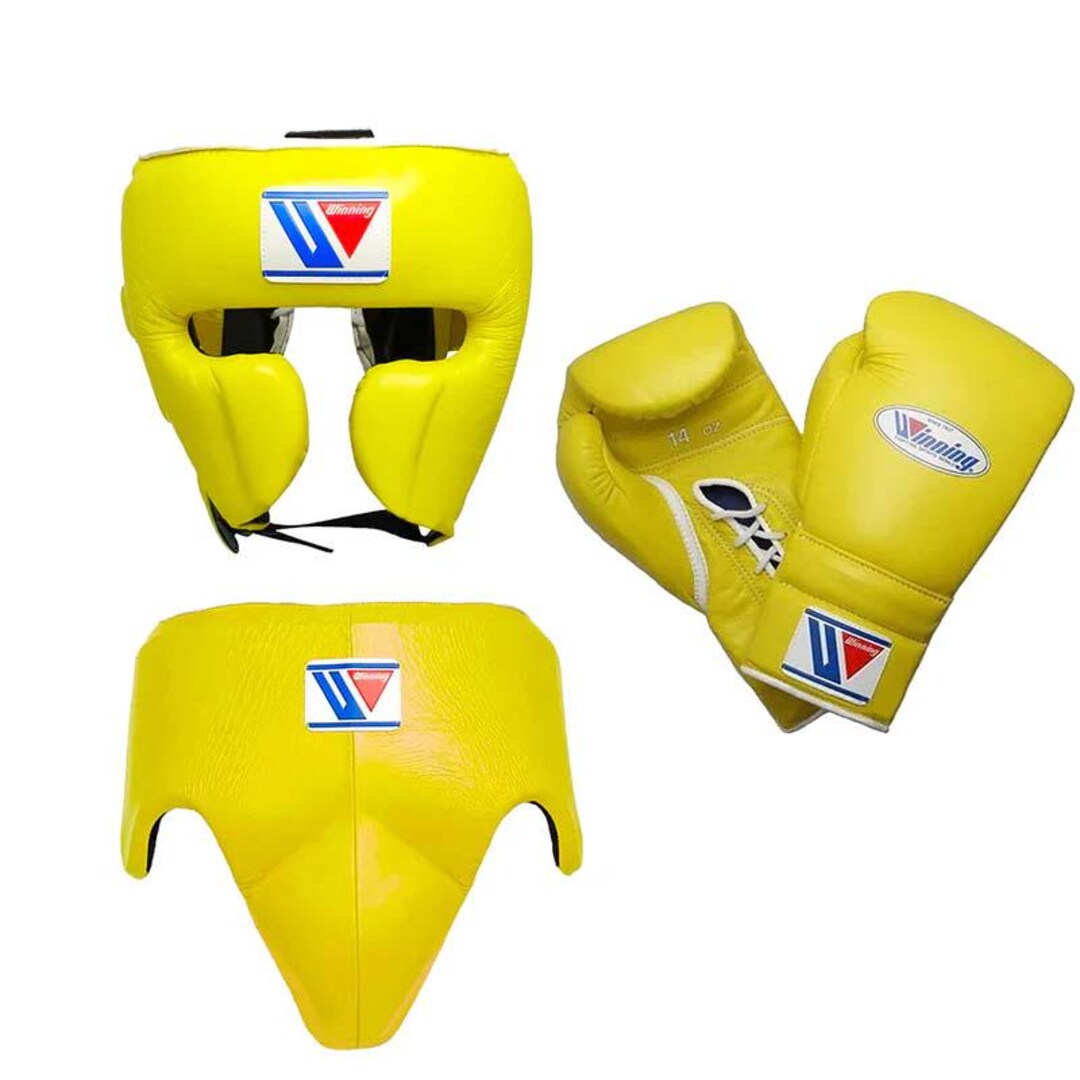 Winning Boxing Set, Complete Winning Boxing Gear, Winning Boxing Groin ...