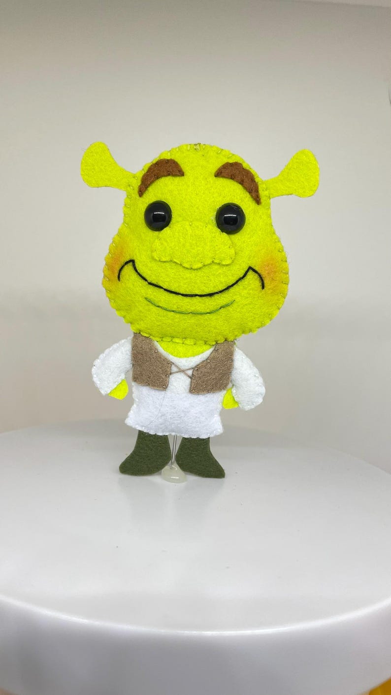 Ogre Couple Felt Pattern. Felt Plushie Set (ogre & Princess). Fairy ...