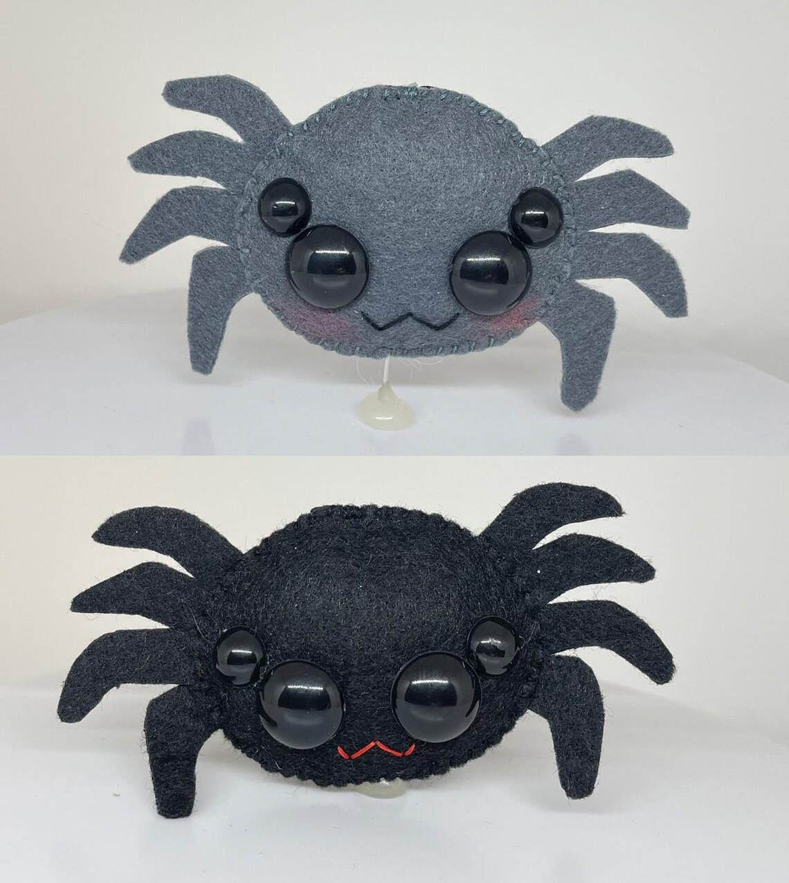 Halloween Felt Pattern Set. Pumpkin, Ghost, Bat, Spider & Skull. PDF ...