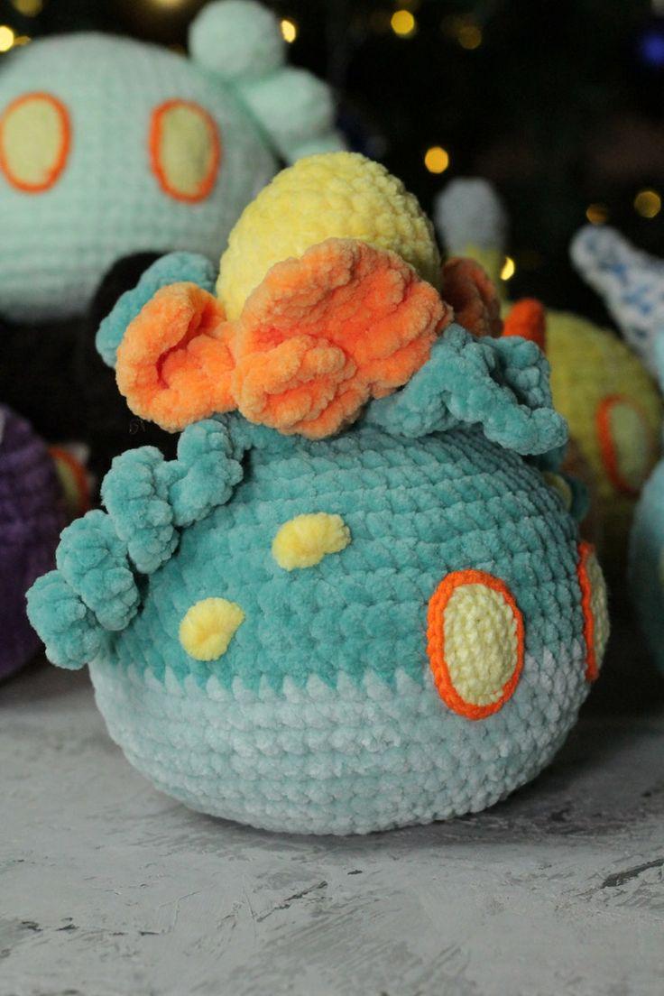 Dendro Slime Gaming Cosplay Crochet Pattern. Present for Geek Gamer - Etsy
