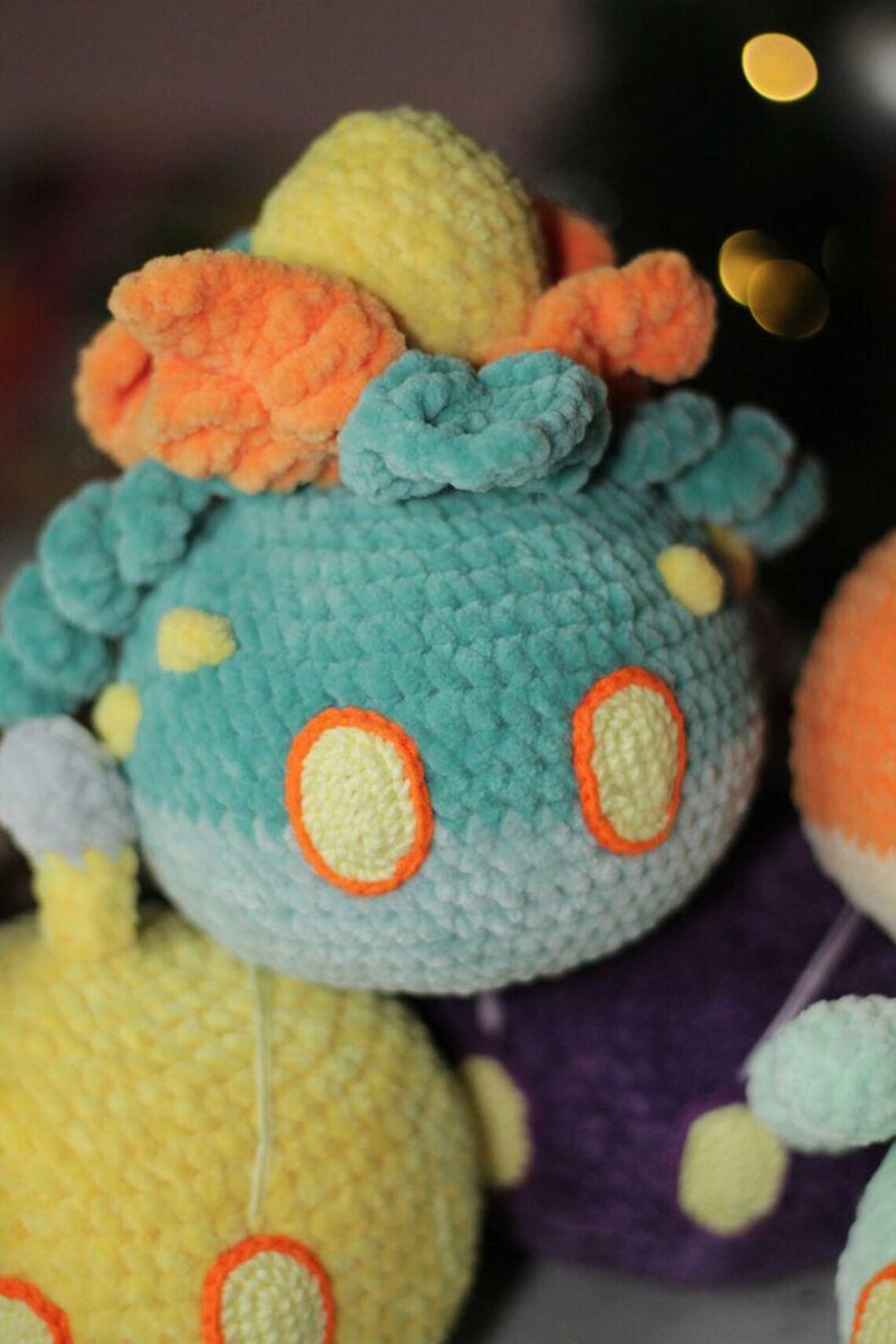 Dendro Slime Gaming Cosplay Crochet Pattern. Present for Geek Gamer - Etsy