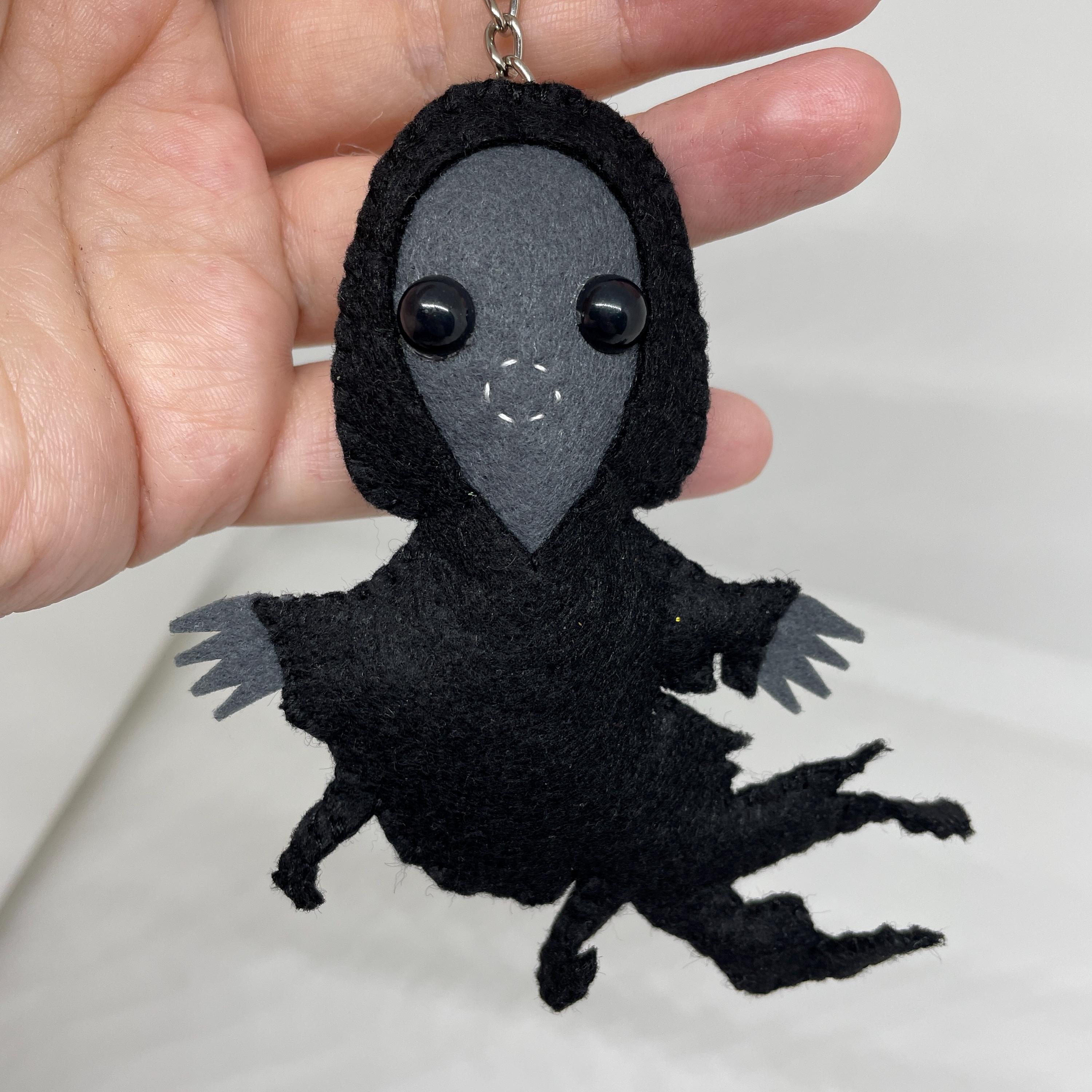 Hooded Wraith Felt Plush. PDF Pattern. DIY Shadow Spirit Sewing ...